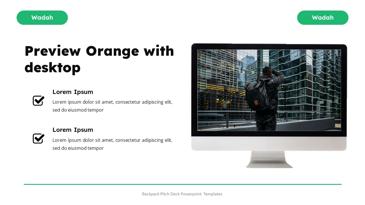 Wadah - Backpack Google Slides Template, Presentation Templates ...