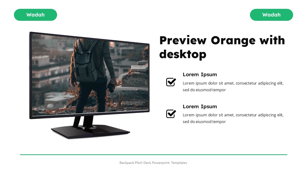 Wadah - Backpack Google Slides Template, Presentation Templates ...