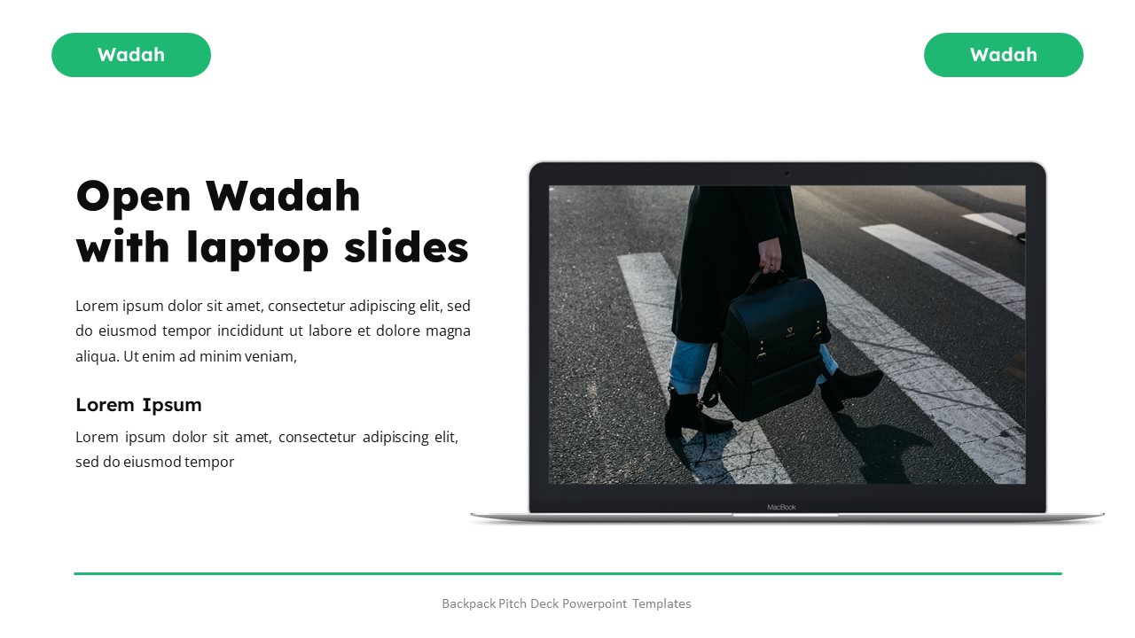 Wadah - Backpack Google Slides Template, Presentation Templates ...