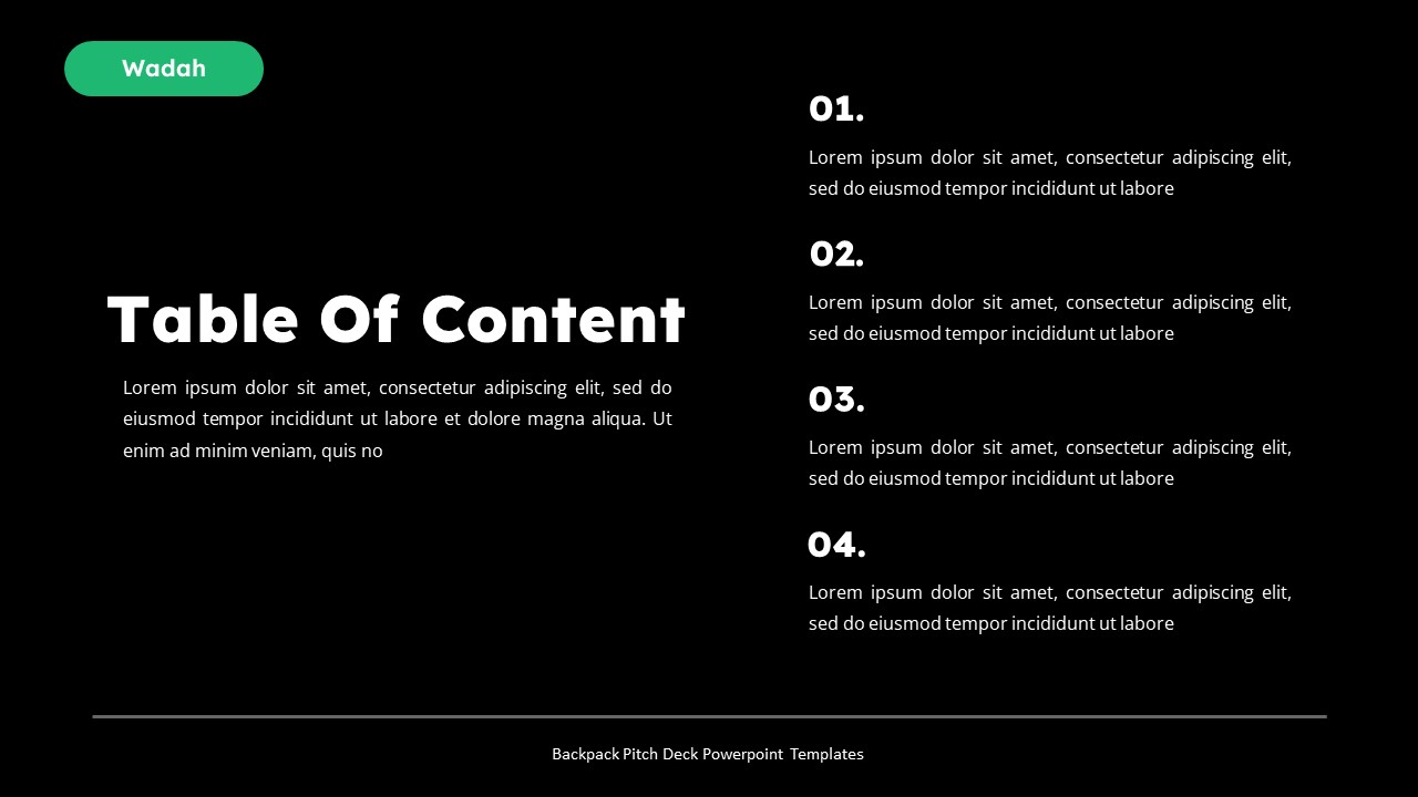 Wadah - Backpack Google Slides Template, Presentation Templates ...