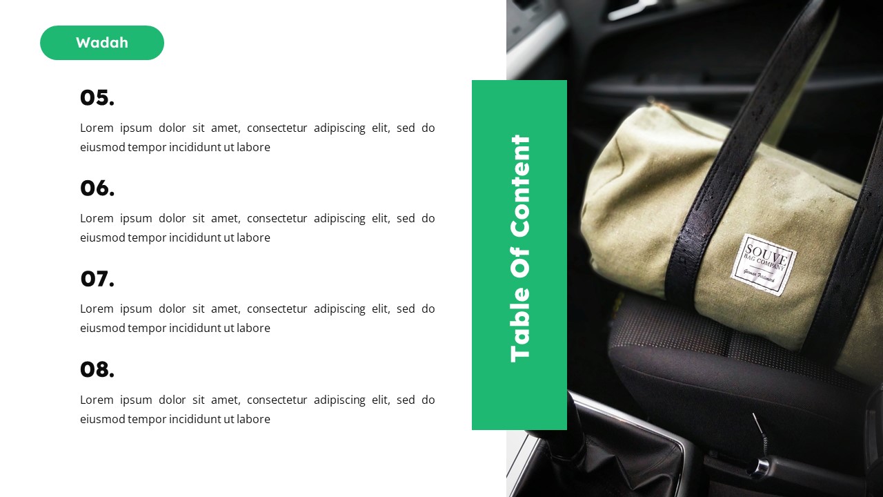 Wadah - Backpack Google Slides Template, Presentation Templates ...