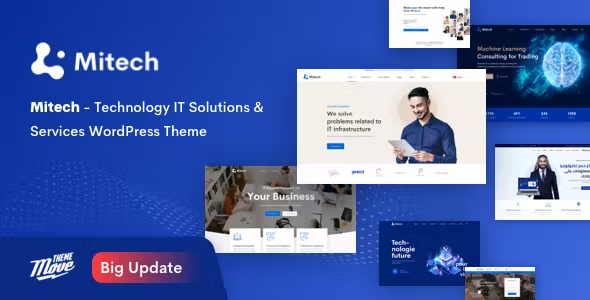 Mitech - Technology IT Solutions & Services WordPress Theme by ThemeMove