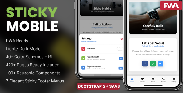 Sticky Mobile by Enabled | ThemeForest