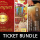 Event Ticket Template Bundle Volume 2, Print Templates | GraphicRiver