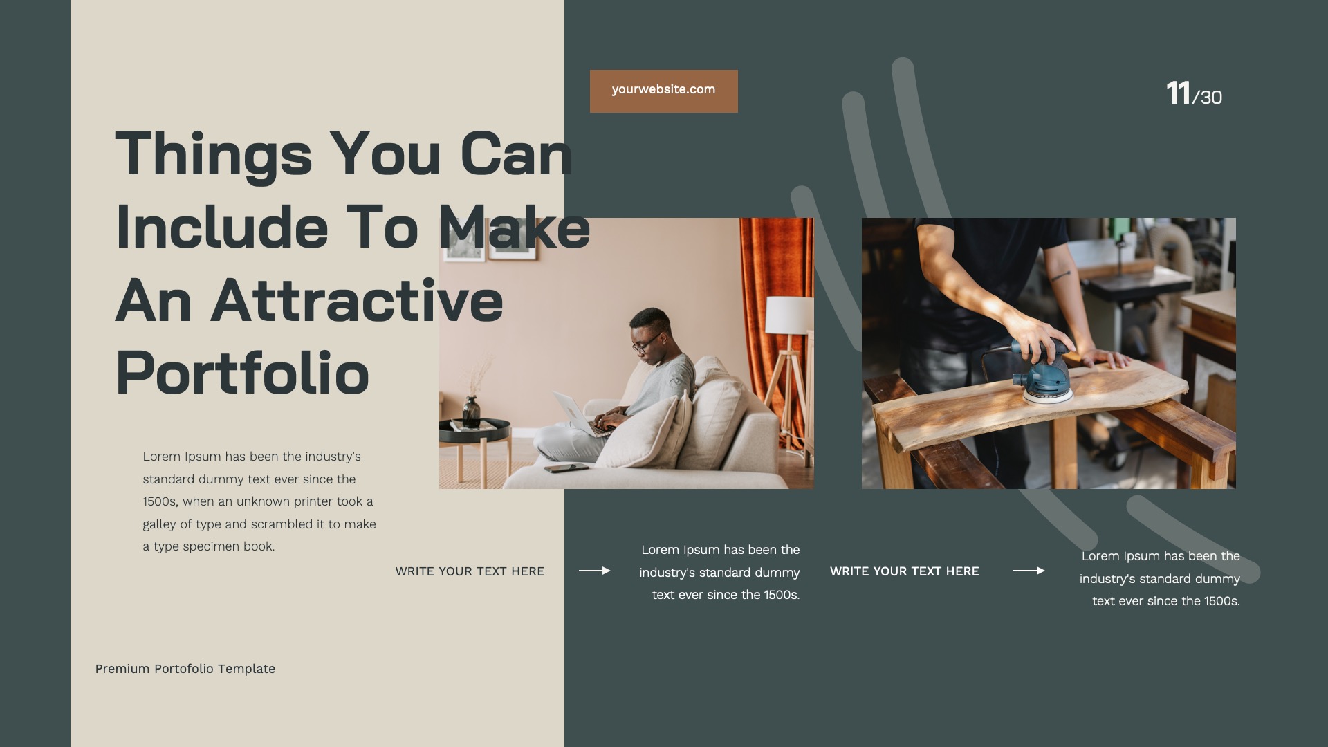 Portfolio PowerPoint Template, Presentation Templates | GraphicRiver