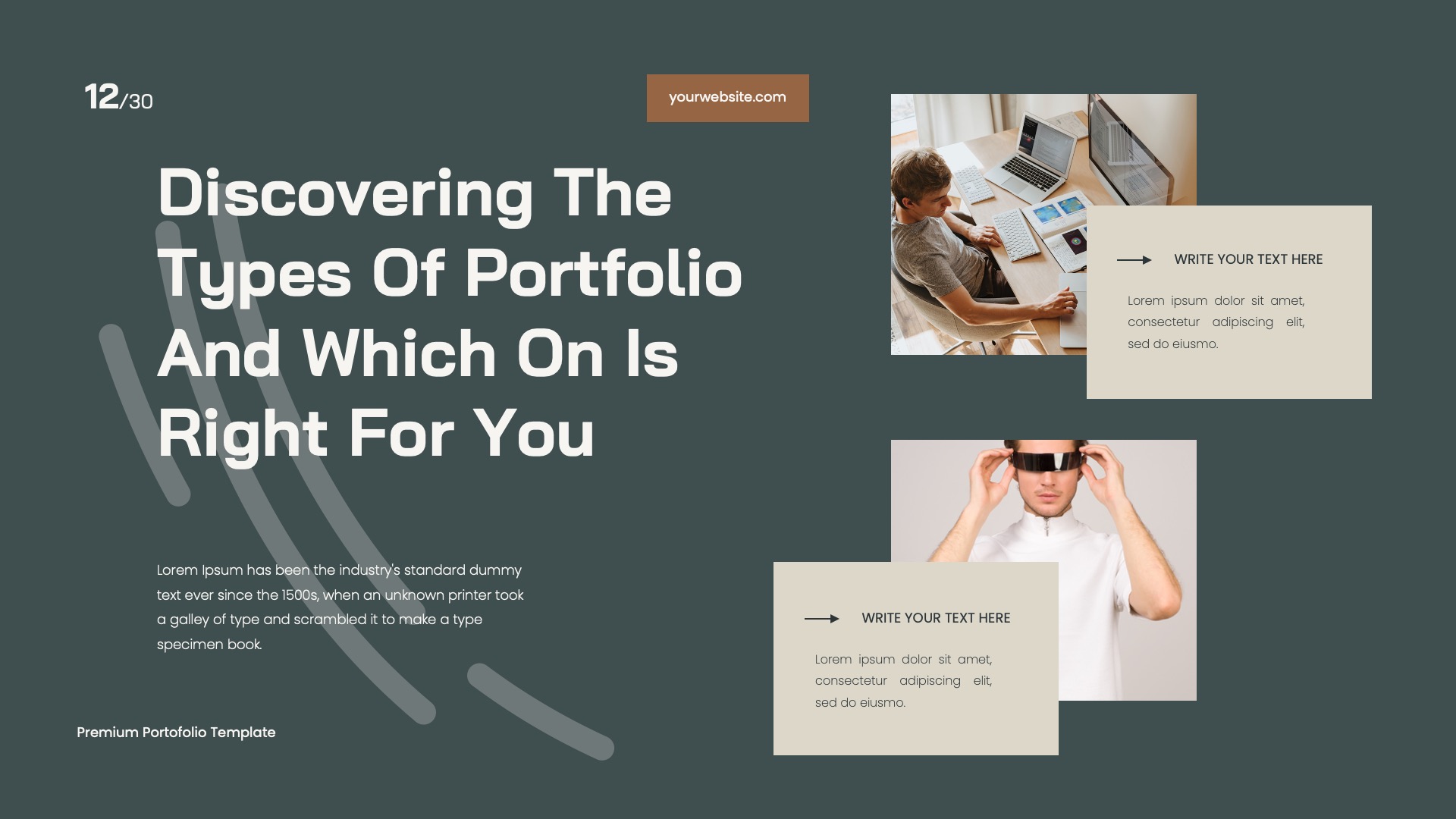 Portfolio PowerPoint Template, Presentation Templates | GraphicRiver