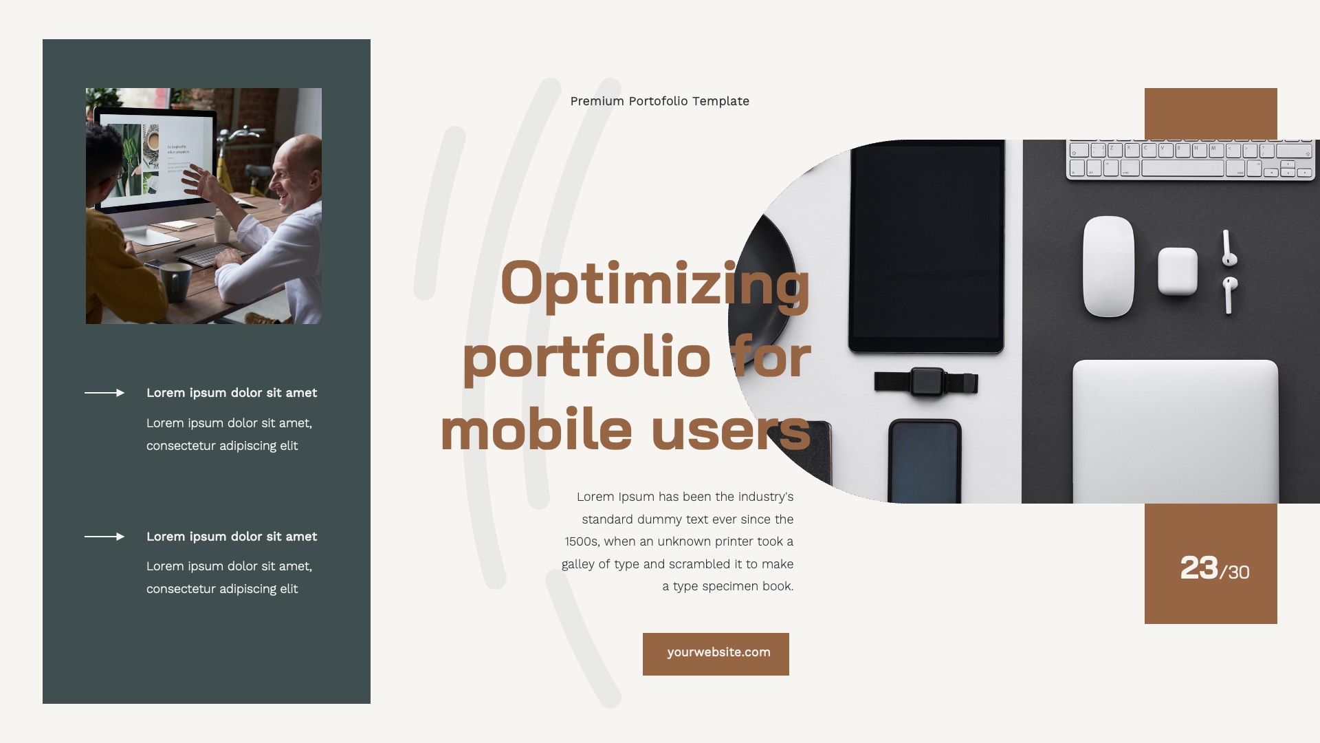 Portfolio PowerPoint Template, Presentation Templates | GraphicRiver