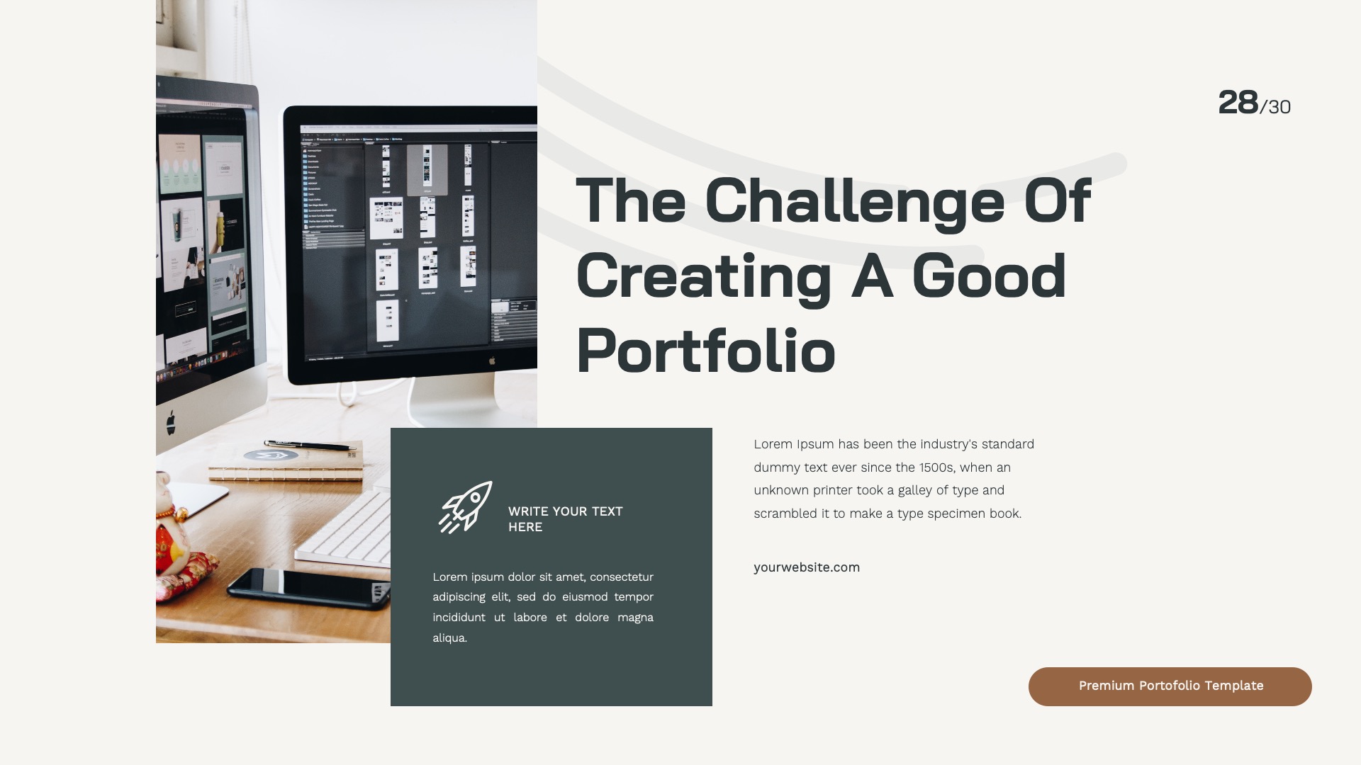 Portfolio PowerPoint Template, Presentation Templates | GraphicRiver