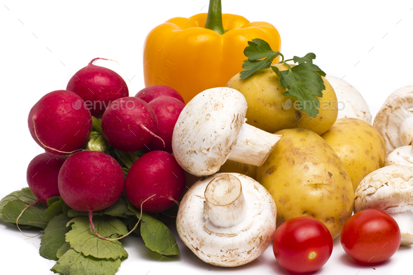 vegetables isolated Stock Photo by ozaiachin | PhotoDune