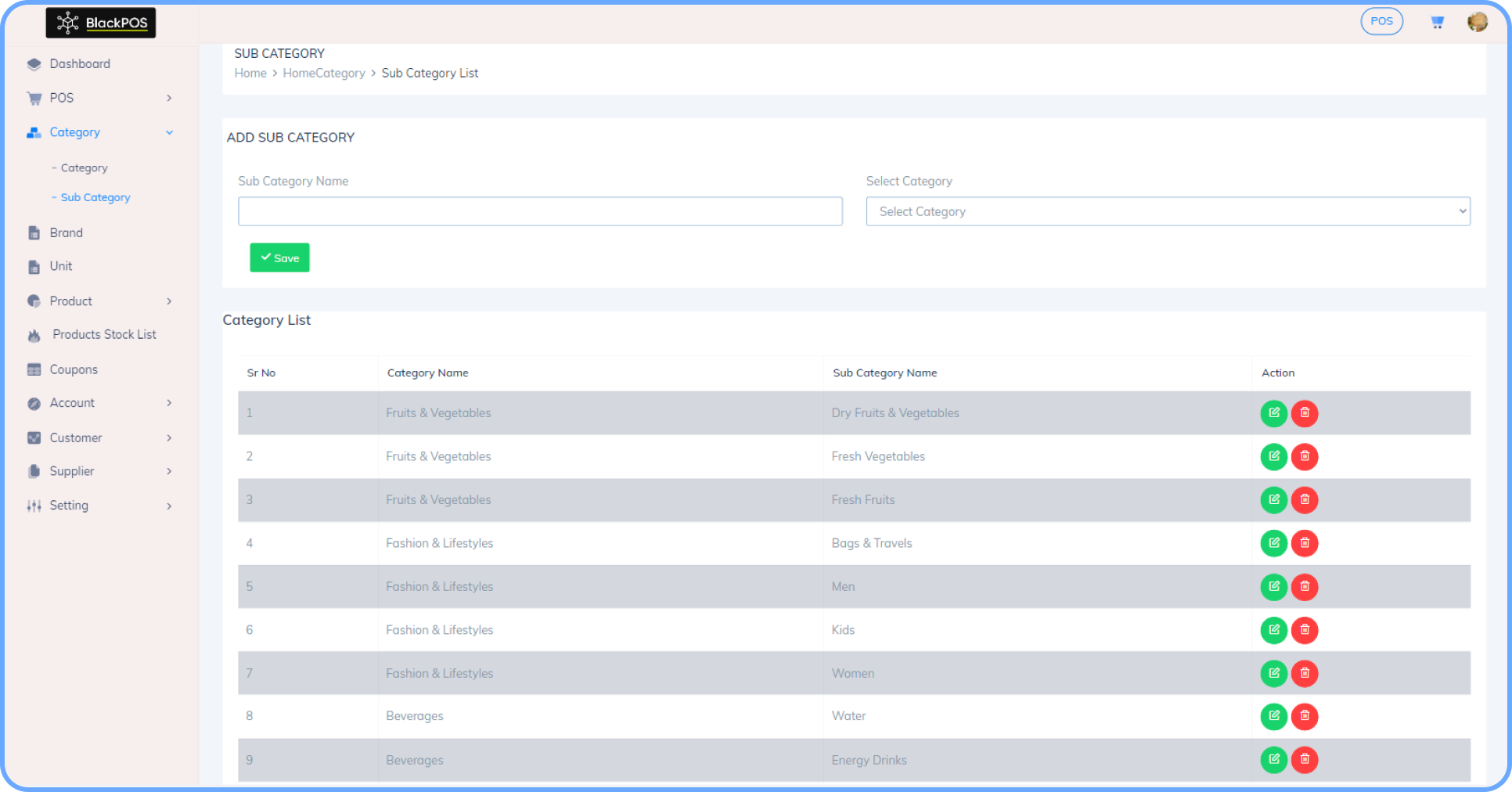 BlackPOS : Ultimate Multipurpose Inventory Management with POS ( Point of Sale ) - Node JS ...