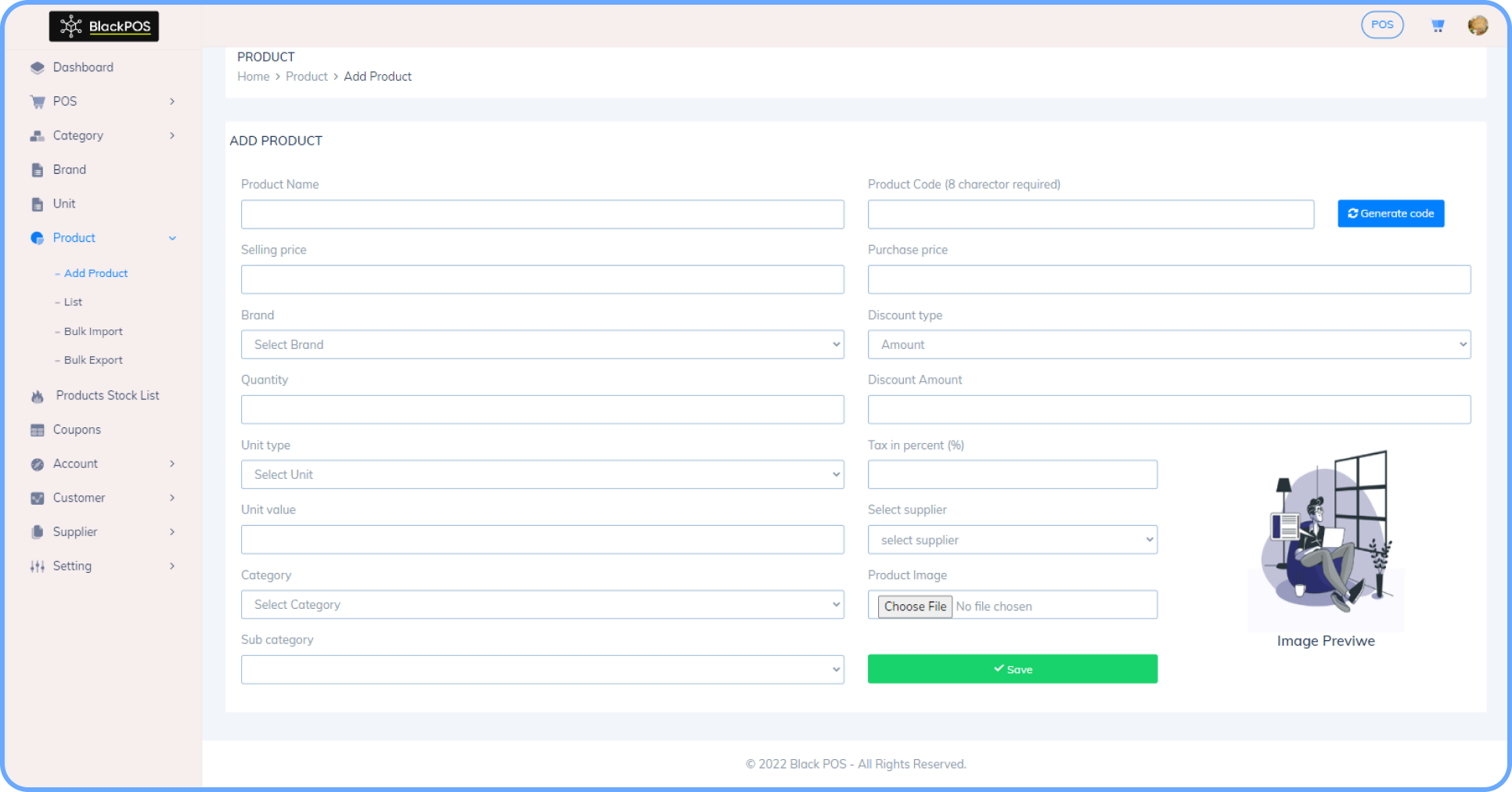 BlackPOS : Ultimate Multipurpose Inventory Management with POS ( Point ...