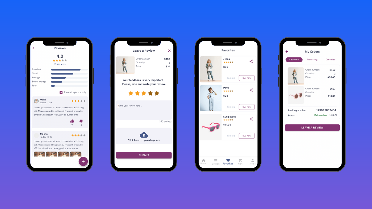 eCommerce App UI Kit - Flutter version by FURA1 | CodeCanyon