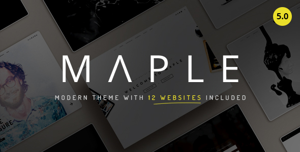 Maple | Clean Minimal Multi-Purpose WordPress Theme by treethemes ...