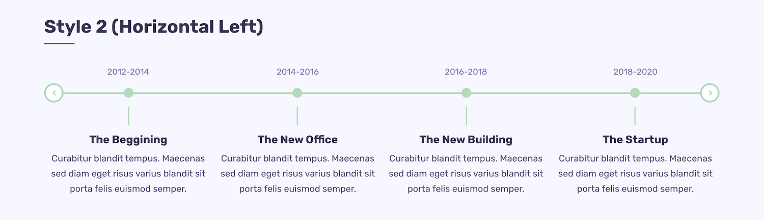 Quick Timeline by caketheme | CodeCanyon