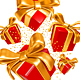 Falling Gift Boxes, Vectors | GraphicRiver