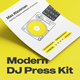 Modern DJ Press Kit Template, Print Templates | GraphicRiver