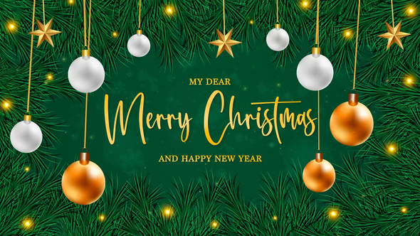 Merry Christmas Intro 2, After Effects Project Files | VideoHive