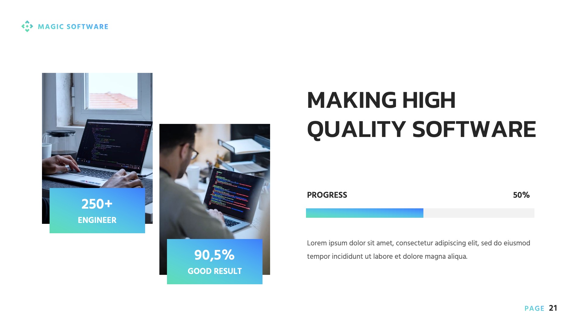 Magic - Software Engineering Presentation Google Slides, Presentation ...