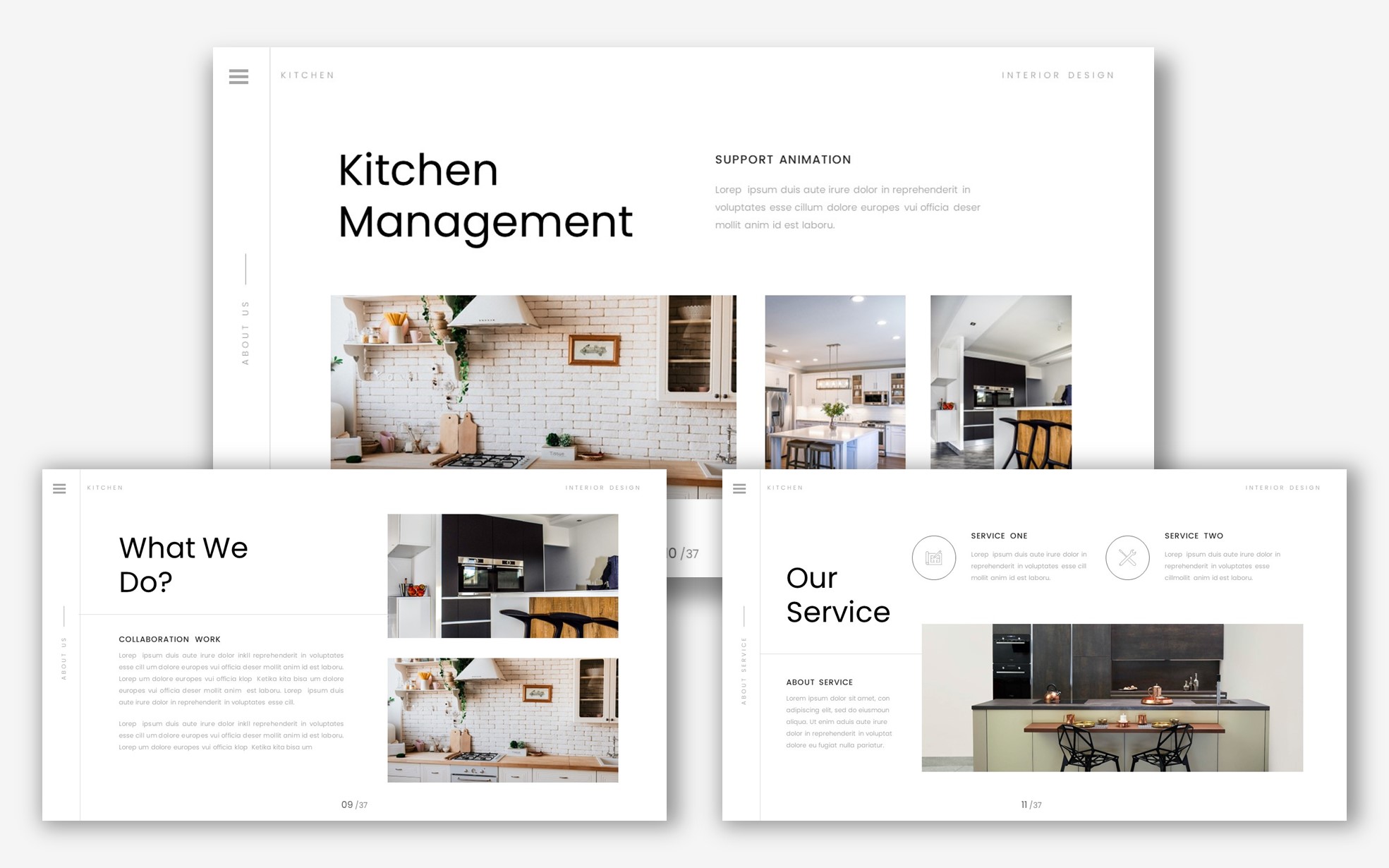 Kitchen - Business PowerPoint Template, Presentation Templates ...