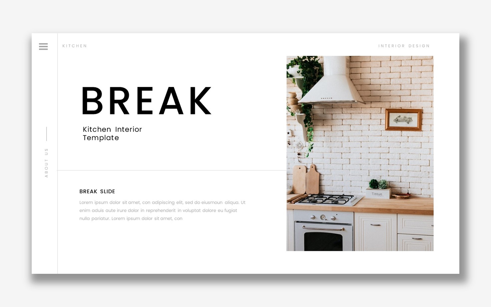 Kitchen - Business PowerPoint Template, Presentation Templates ...