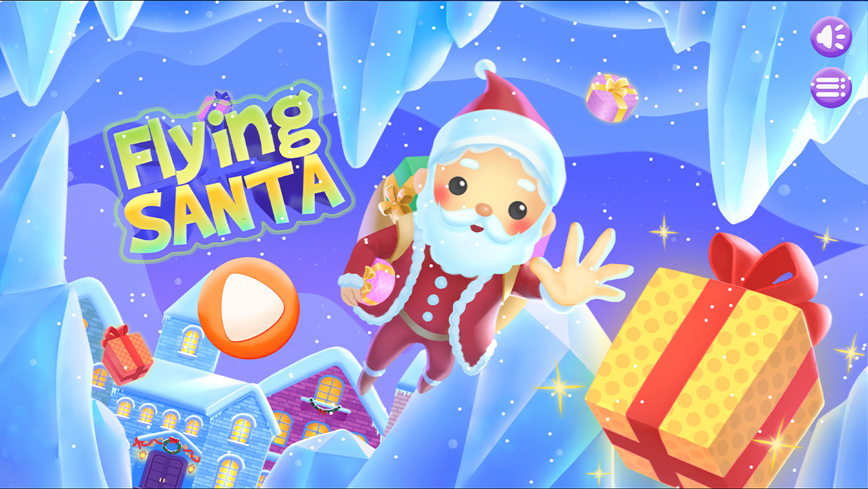 Flying Santa - Christmas Fun Game (Construct) by mazaplabs | CodeCanyon