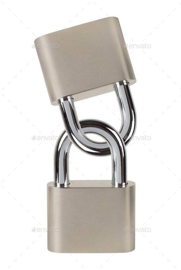 Metal padlocks Stock Photo by ozaiachin | PhotoDune