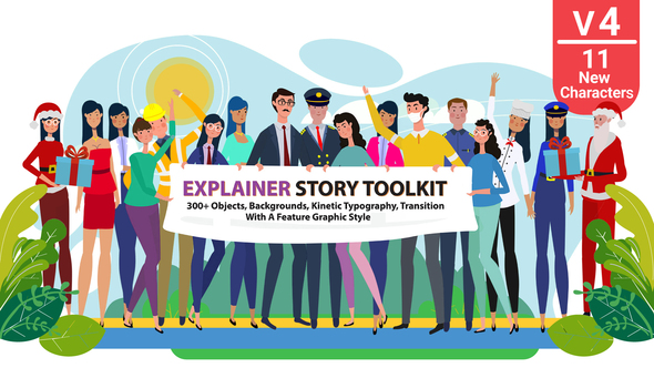 Story Maker Explainer Toolkit, After Effects Project Files | VideoHive