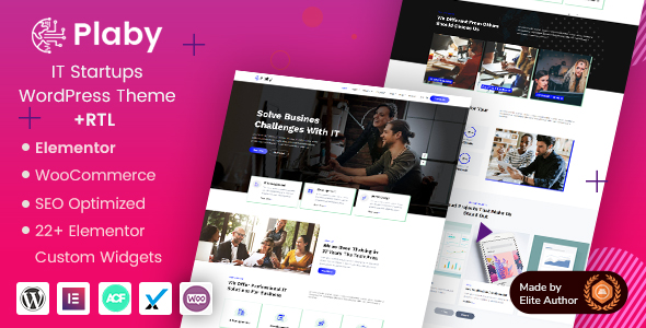 Plaby - IT Startup & Digital Services Agency WordPress Theme by EnvyTheme