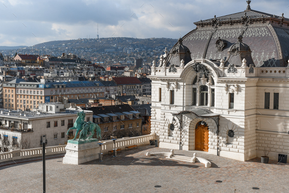 Royal Riding Hall at Buda castle in Budapest, Hungary Stock Photo by 9 ...