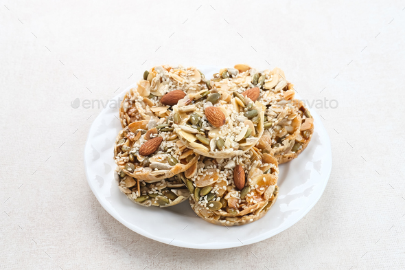 Florentine Cookies with mixed nut Stock Photo by tyasindayanti | PhotoDune