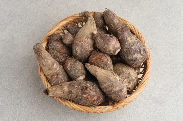 Taro, Talas belitung, kimpul or bentul Stock Photo by tyasindayanti