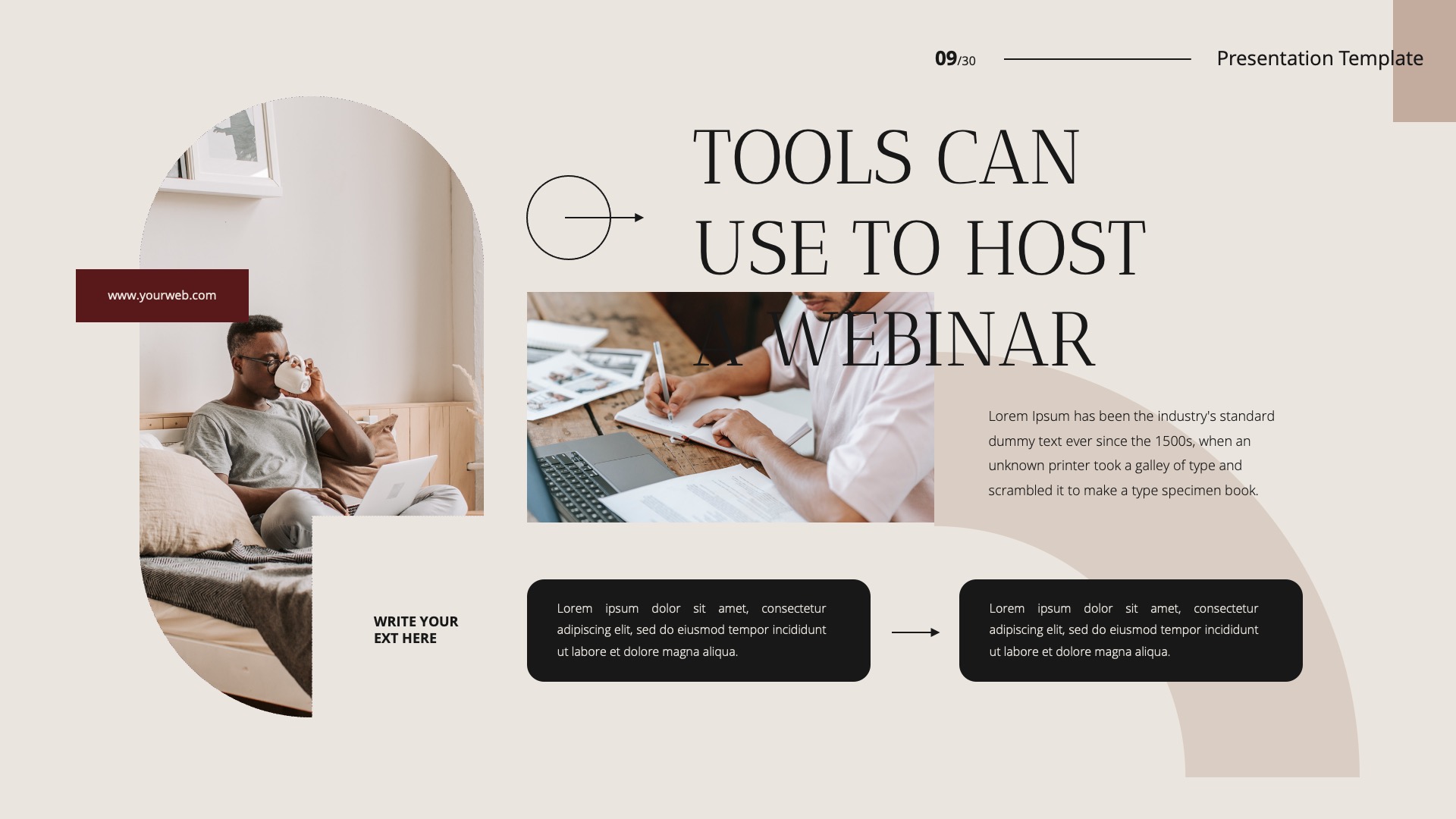 Webinar PowerPoint Template, Presentation Templates | GraphicRiver