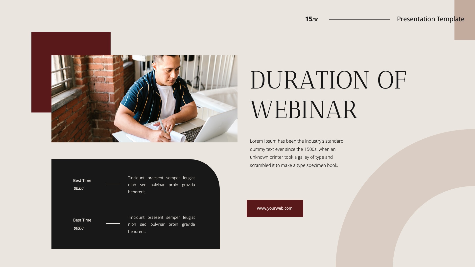 Webinar PowerPoint Template, Presentation Templates | GraphicRiver