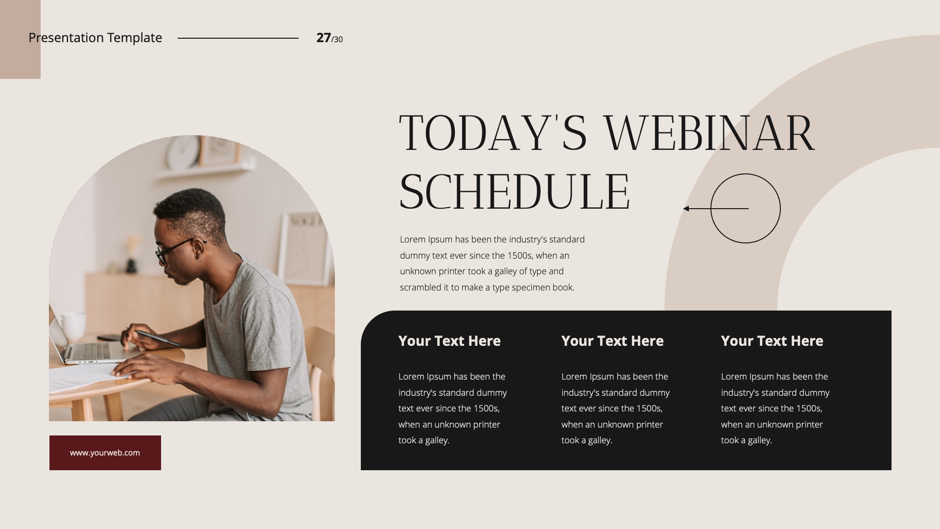 Webinar PowerPoint Template, Presentation Templates | GraphicRiver