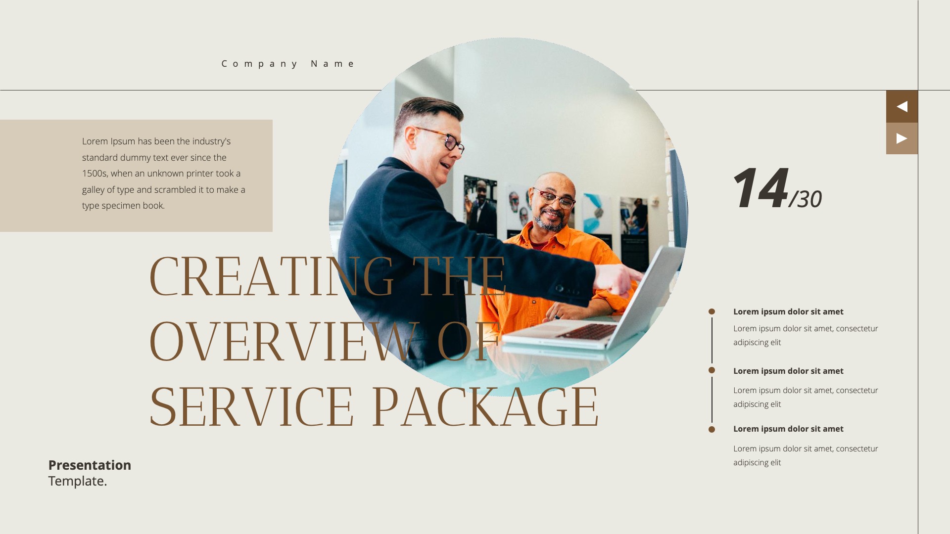 Client Welcome Guide PowerPoint Template, Presentation Templates ...