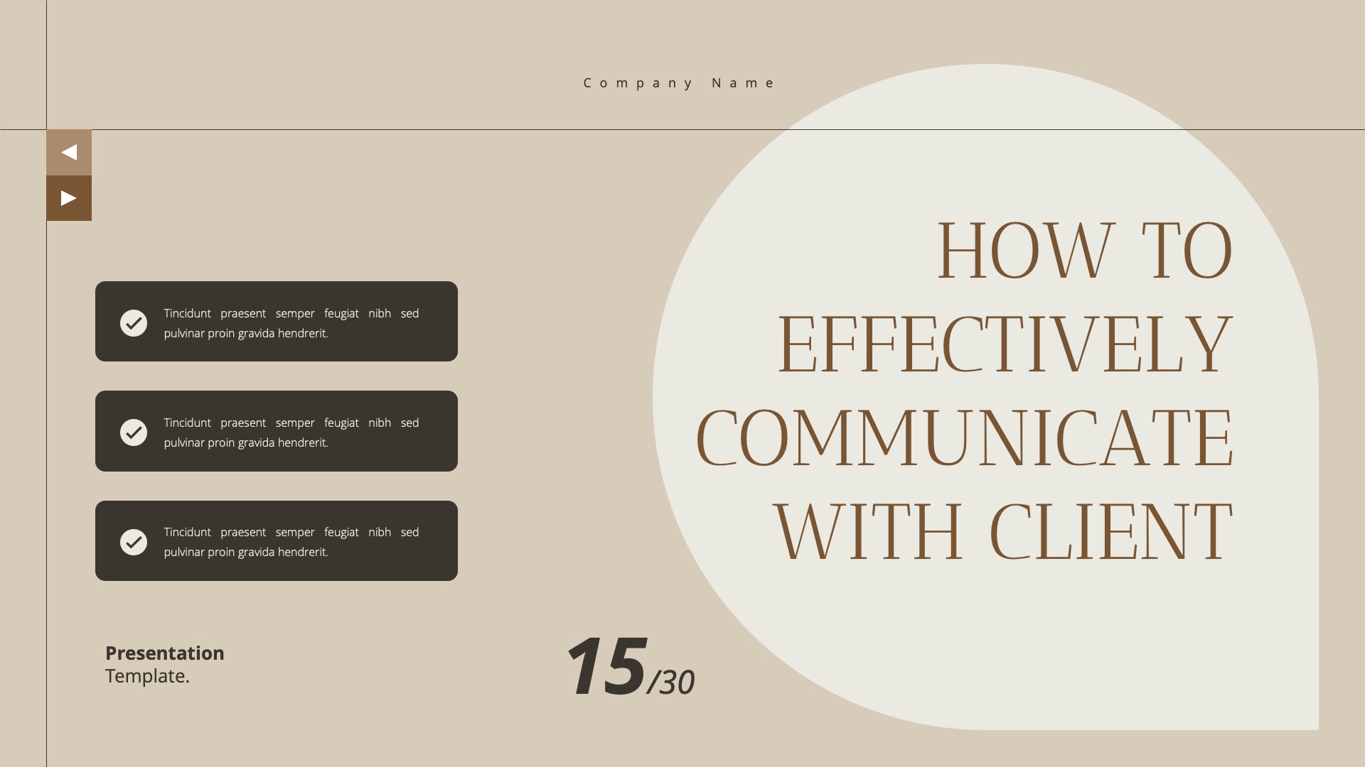 Client Welcome Guide PowerPoint Template, Presentation Templates ...