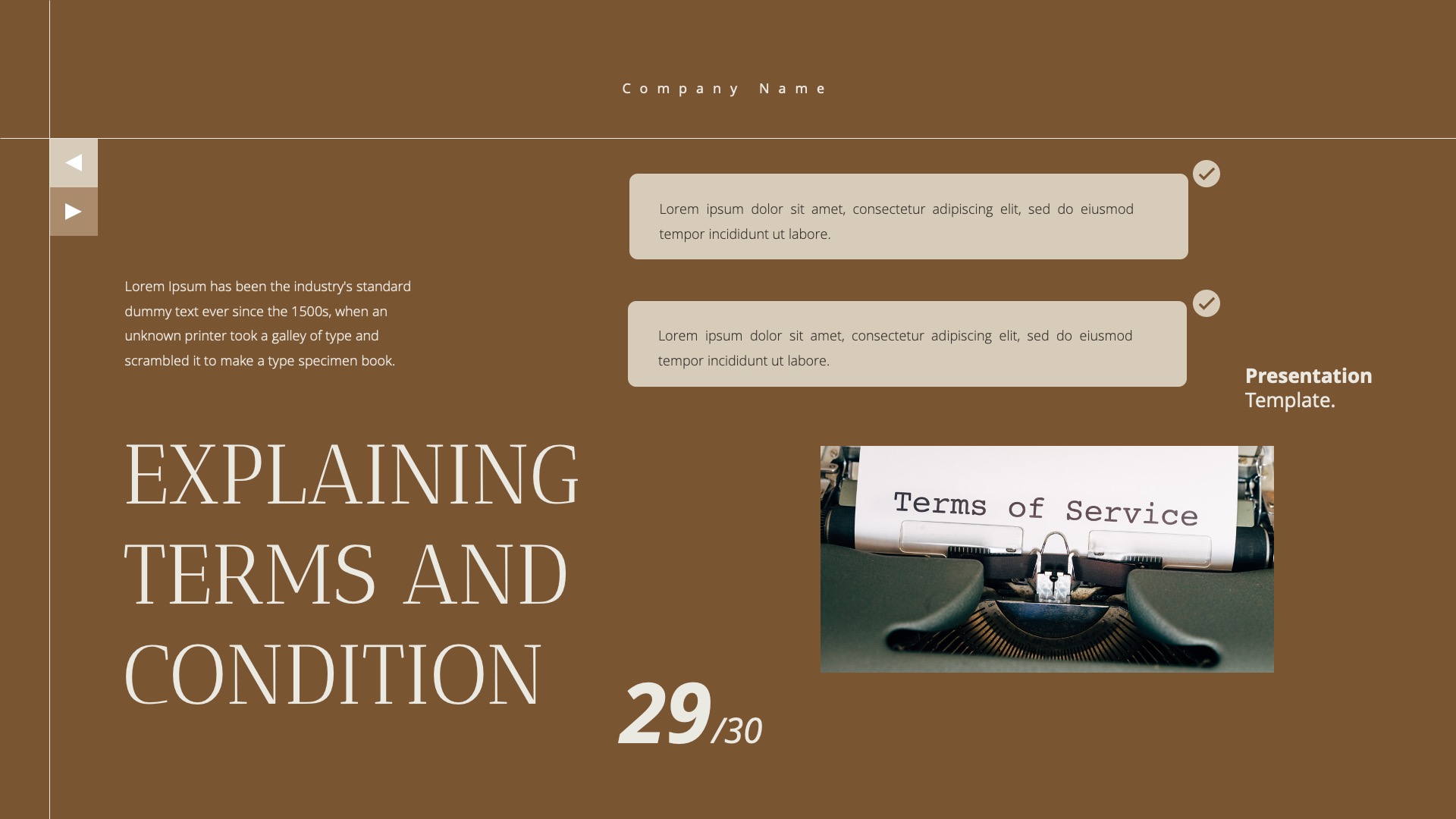 Client Welcome Guide PowerPoint Template, Presentation Templates ...