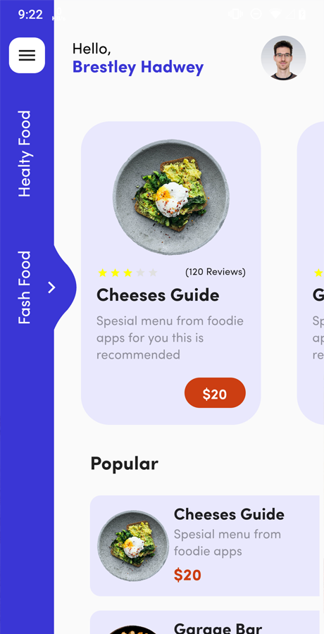 Food Delivery - Restaurant Food Order in Flutter 3.0 by JeffDeveloper