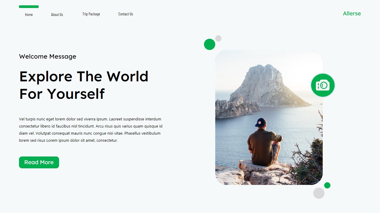 ALLERSE- Travel Agency Profile Presentation Keynote Templates ...