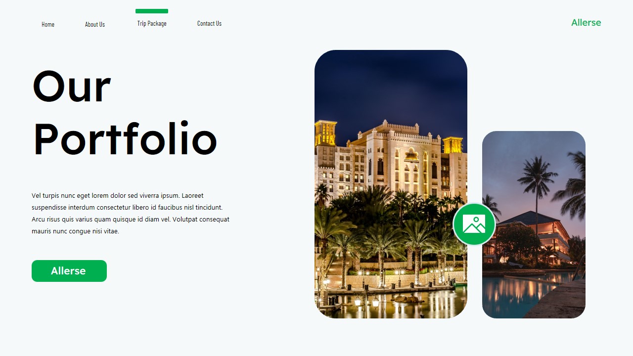 ALLERSE- Travel Agency Profile Presentation Keynote Templates ...