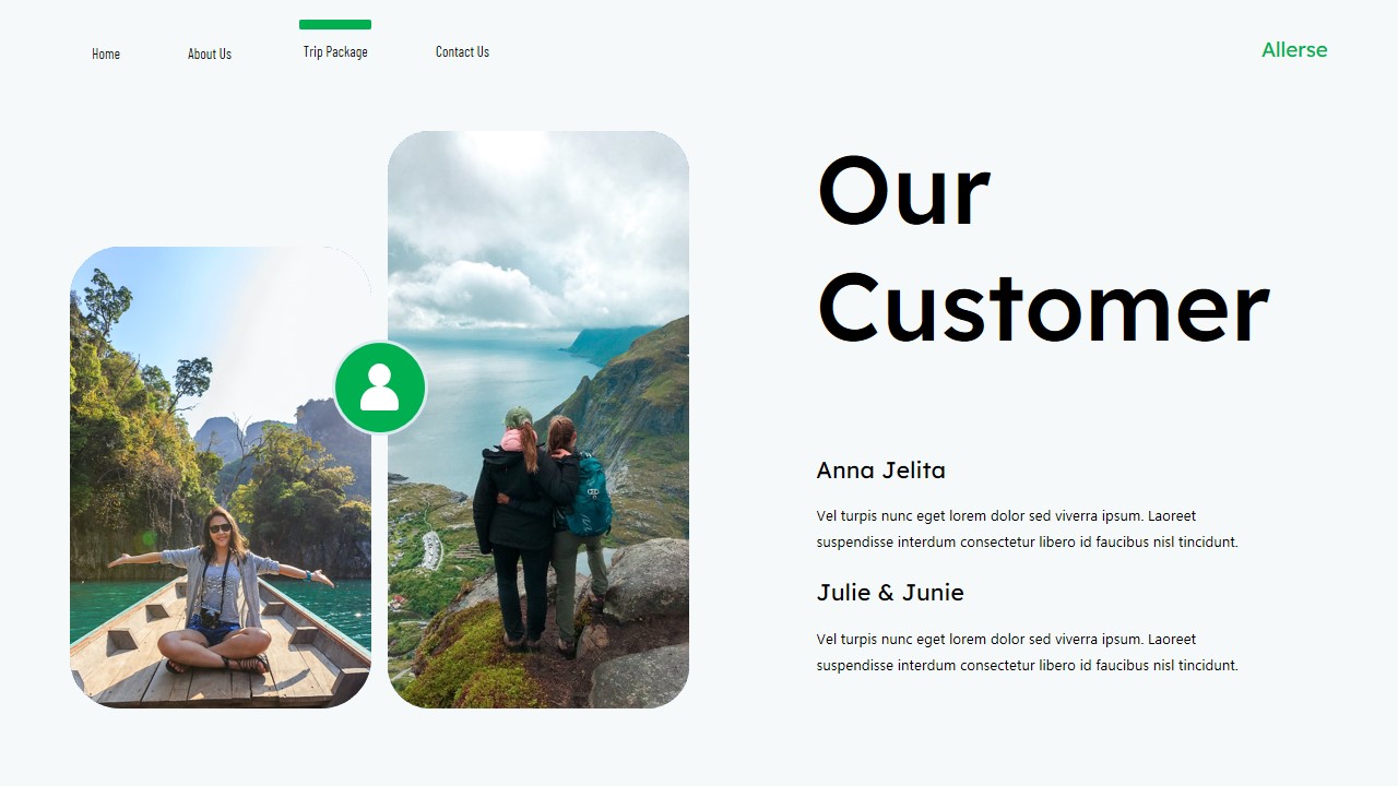 ALLERSE- Travel Agency Profile Presentation Keynote Templates ...