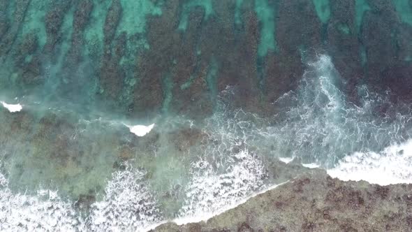 Ocean waves breaking on the reef, Stock Footage | VideoHive