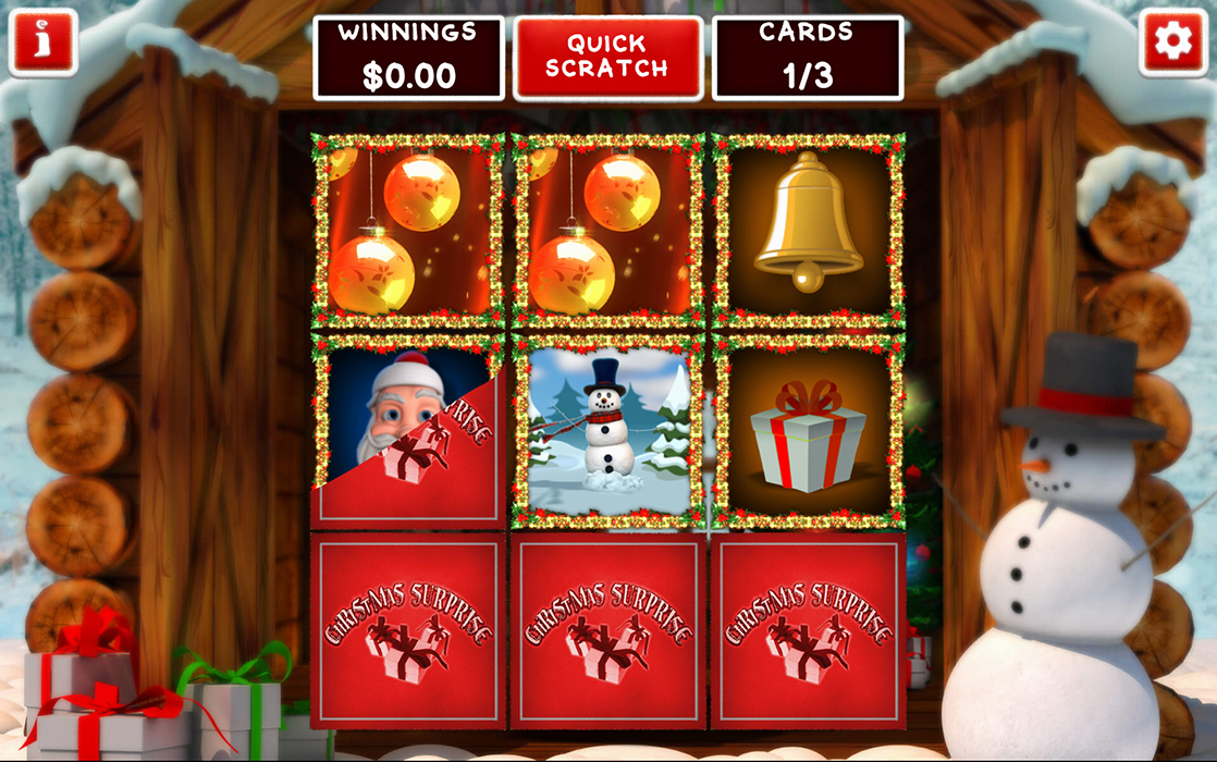 Christmas Surprise - HTML5 Instant Win Game by codethislab | CodeCanyon