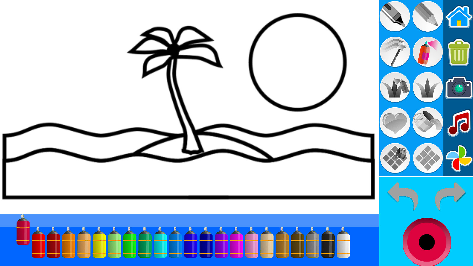 Magical Coloring Book 2 - Landscape Version | Unity Project For Android ...