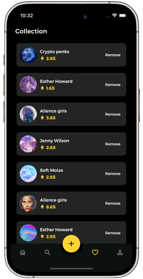NFT Buy Sell Market Place App Template in Flutter | Multi Language by camelcasetechnology