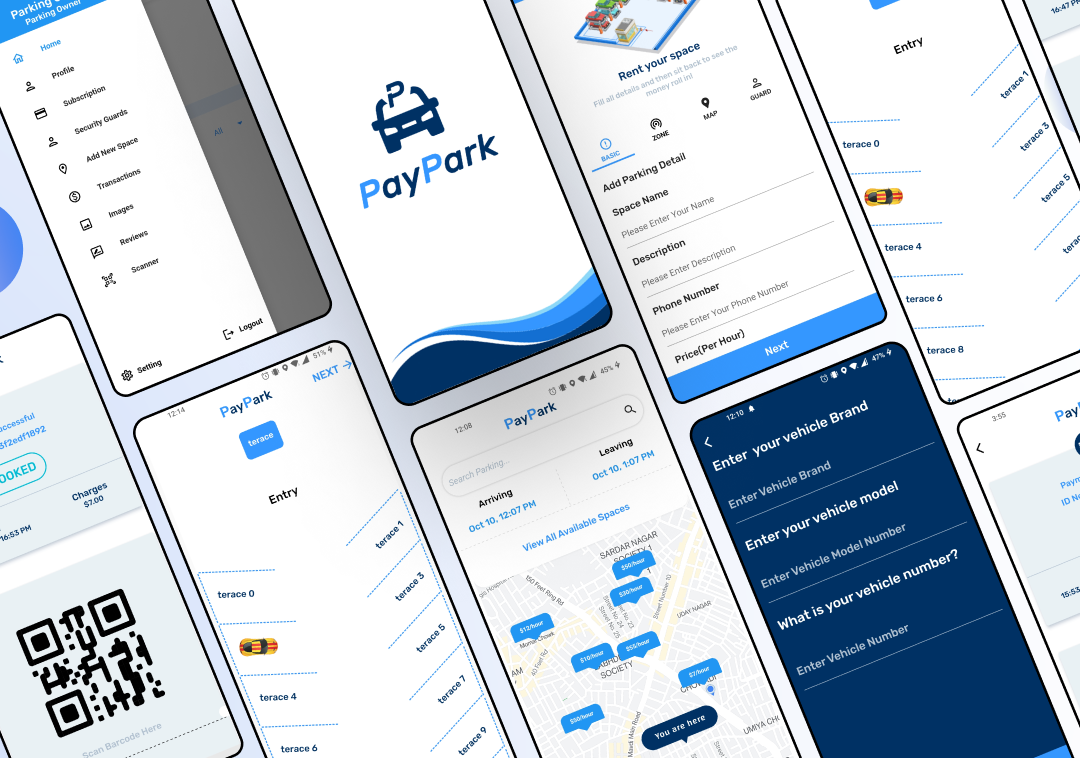 Ultimate Parking Management System with Website | Flutter Mobile Apps ...