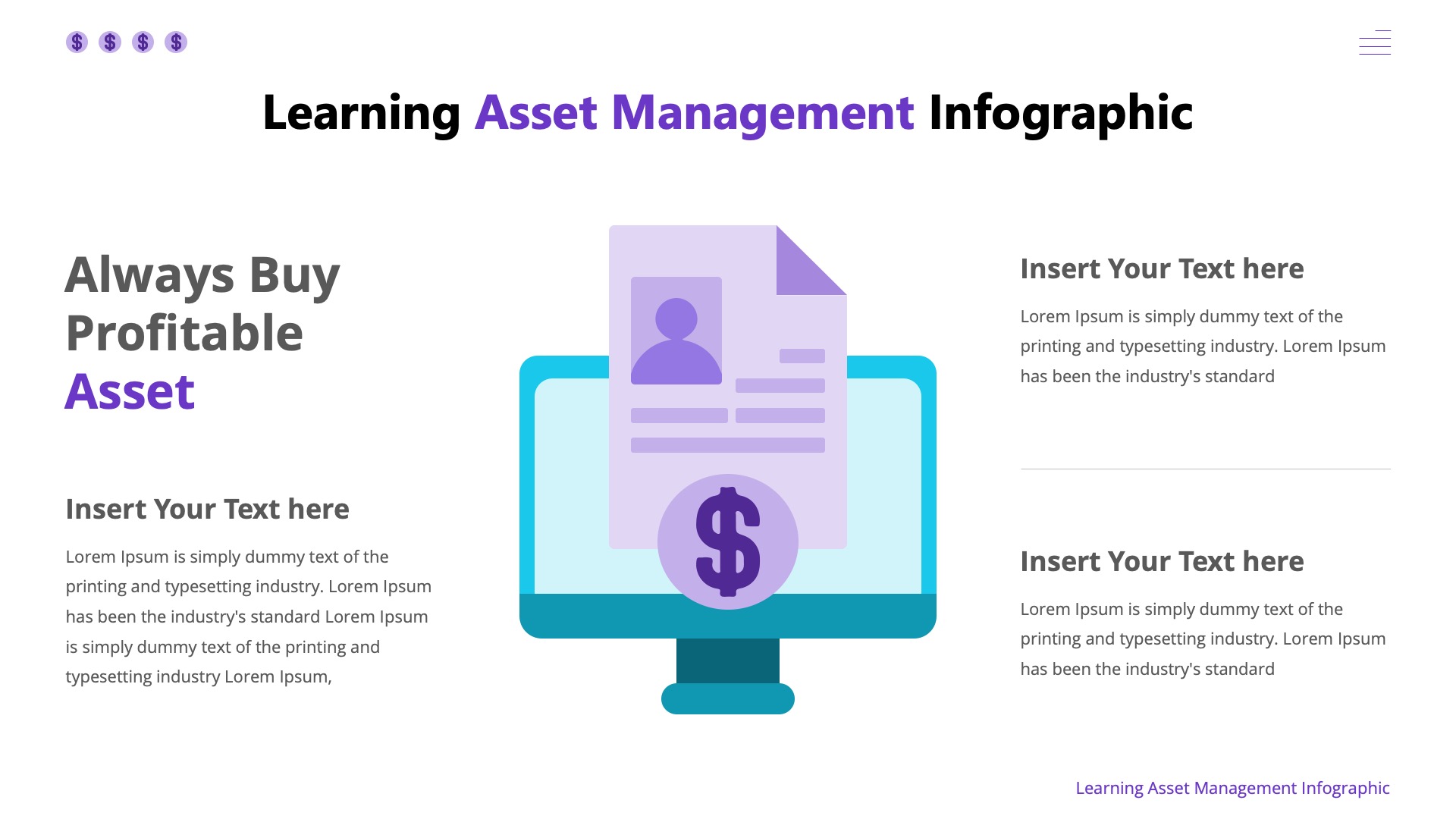 Asset Management Infographic PowerPoint, Presentation Templates ...