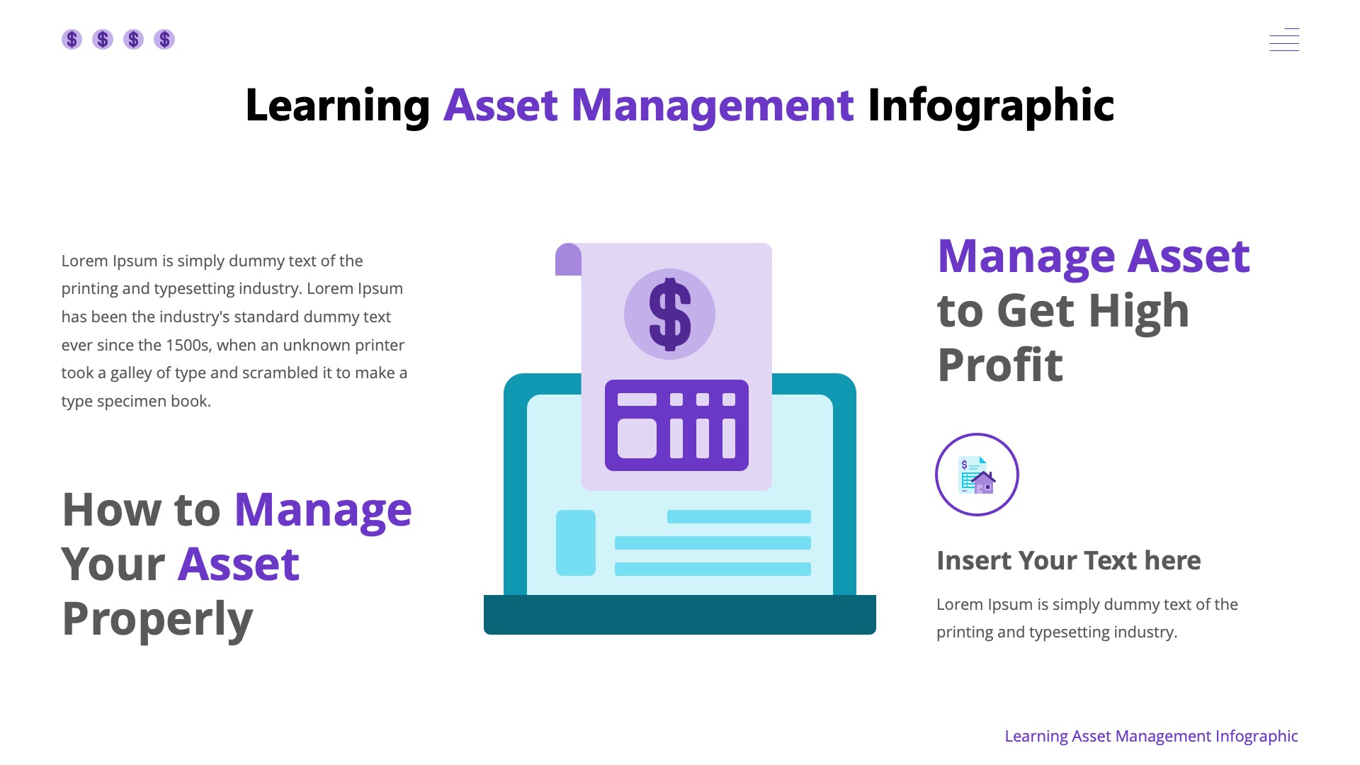 Asset Management Infographic PowerPoint, Presentation Templates ...