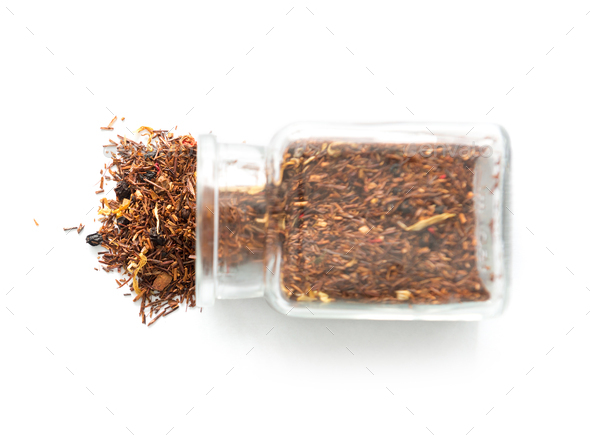Jar full of red african tea, topview Stock Photo by tan4ikk | PhotoDune