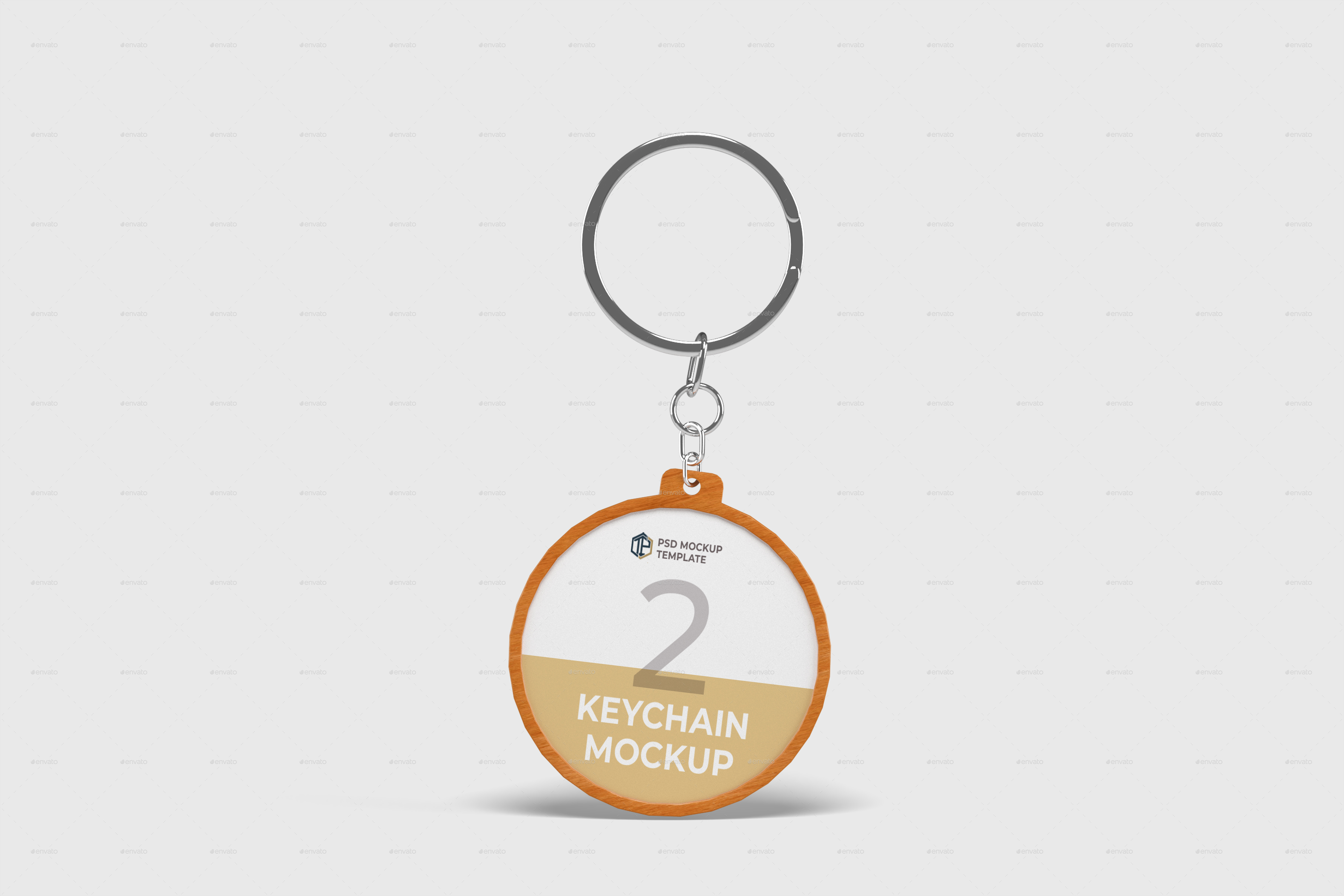 Key Chain Mockup Vol 2 by tiyasprabawa | GraphicRiver